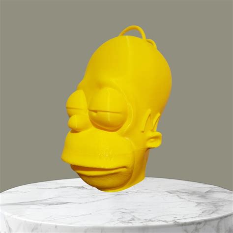 Homer Simpson Headphone Stand Funny Gamer Desk Accessory Geeky