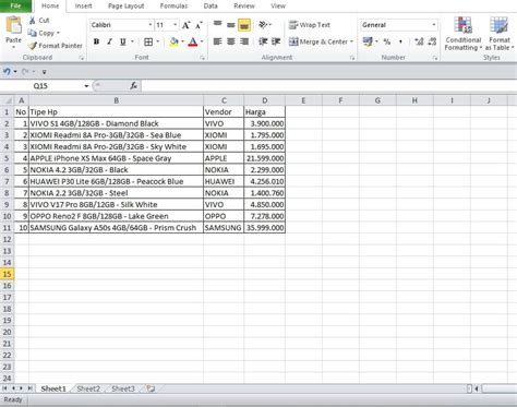 Cara Mengatur Format Angka Di Excel Tanda Titik