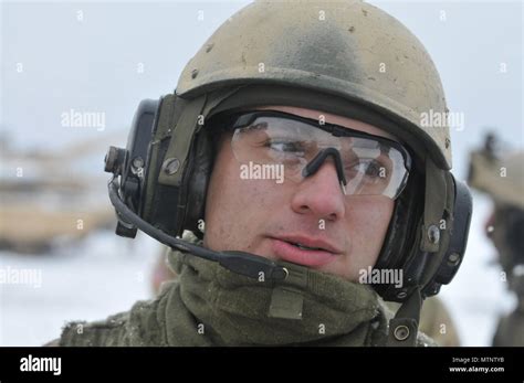 A U S Army Tank Crew Member 1st Battalion 68th Armor Regiment 3rd
