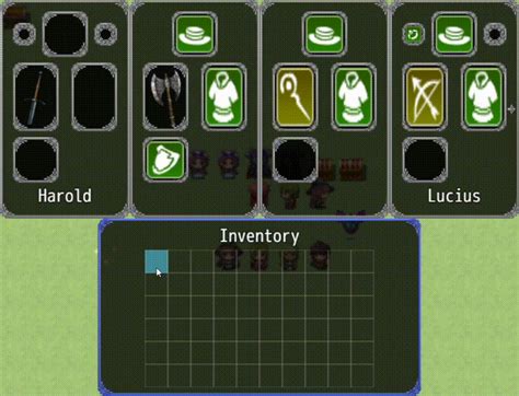 Update To Version Beta Grid Inventory For RPG Maker MV By MagnusRubin