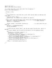 EmployeeQuery Interactive Employee Data Query Program Course Hero