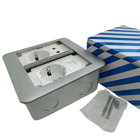 Computer Network Floor Plug Socket Rj45 Data Floor Socket Outlet Floor Socket And Pop Up Floor