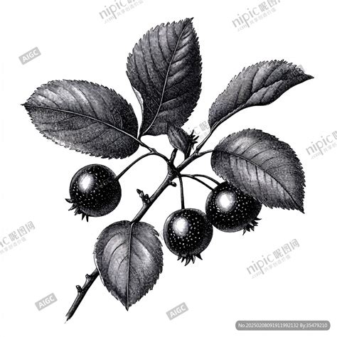 Ai创作图手绘山楂草本 木蓝莓线稿 山楂手绘 手绘黑加仑 野生山楂手绘中药草 手绘山楂 手绘蔷薇果 手绘林檎草本 蓝莓铜版画 山楂插画手绘 手绘乌药 手绘野果 手绘山楂线描插 高清手绘桑叶 刺
