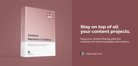 Content Marketers Toolbox Notion Everything