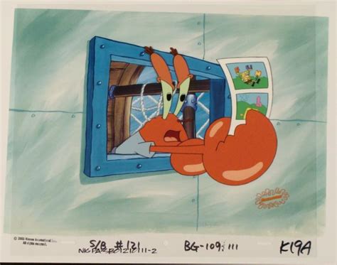 Fun Picture Original Spongebob Animation Cel Background