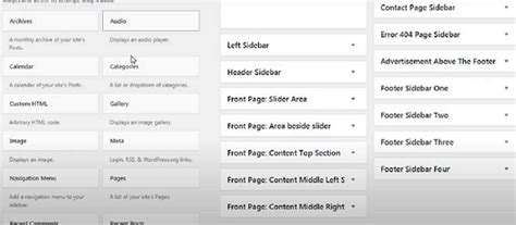What Is Widgets In WordPress GeeksforGeeks