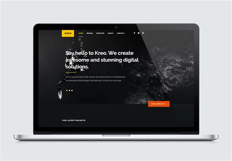 Website Templates Free Download Html5 With Css3 Jquery Animate Pushosobo