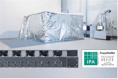 Certified Energy Chain Cable Guide System Certified With Iso Class 4 Electrical Engineering