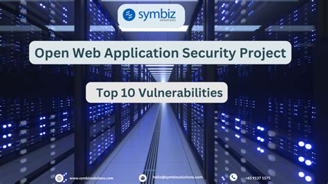 The Open Web Application Security Projects Top 10 Vulnerabilities Symbiz Solution Academy