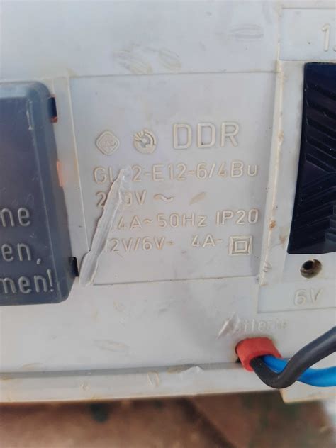 Stary Prostownik Ddr 12 6 V 4 A Ladefix Jawor OLX Pl