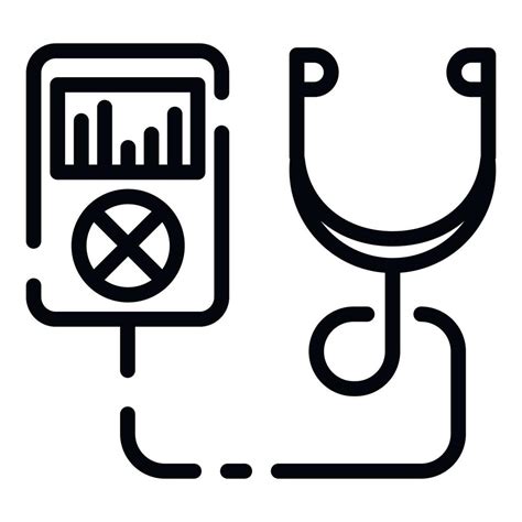Mp3 Player Icon Outline Style 15306312 Vector Art At Vecteezy