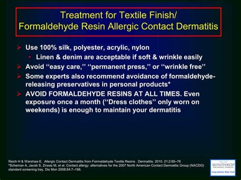 Contact Dermitis Dermatitis Contact Allergens Ppt