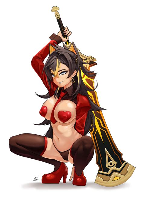 Marucody Dehya Genshin Impact Genshin Impact Absurdres Highres