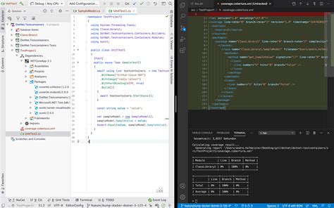 TestcontainersContainer StartAsync Breaks Coverlet Code Coverage Issue Testcontainers