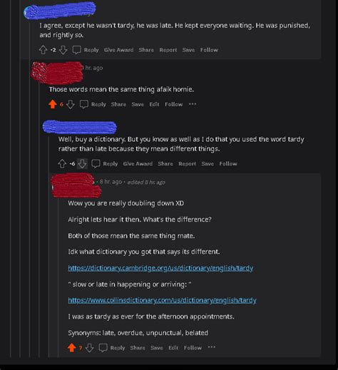 So Confident That You Double Down And Accuse The Other Person Of Using It Incorrectly On Purpose