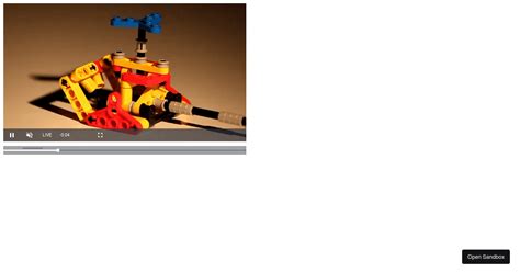 React Video Seek Slider Examples CodeSandbox