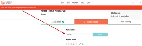 Vouchers No Red Highlighting Of Voucher Code When Code Cant Be Found