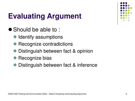 PPT Analyzing And Evaluating Arguments PowerPoint Presentation Free Download ID 3846744