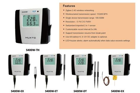 multi function wireless temperature and humidity monitor up to 8192 records