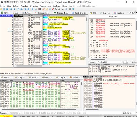 逆向 EFLAGS标志寄存器与指令