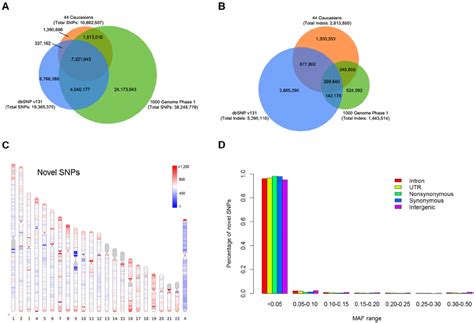 Summary Characterizations Of The Identified Variants Ab Venn Diagram
