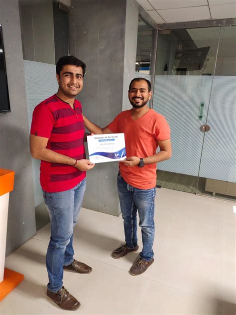 Softices On Linkedin Eom January2020 Softices Surat Success Cheers Happiness Reward