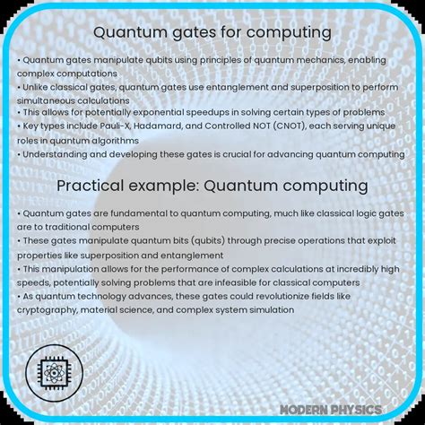 Quantum Gates For Computing Speed Precision And Scalability
