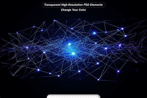 Abstract Technology Big Data Visualization Futuristic Space Infographic Premium Ai Generated Psd