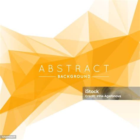 설계에 사용하기 위한 기하학적 골드 및 화이트 추상 벡터 배경입니다 텍스트가 있는 현대 다각형 텍스처 0명에 대한 스톡 벡터