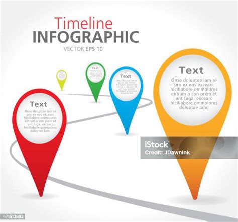 색상화 거리 회사연혁 인포그래픽 및 그래프 비교 과거에 대한 스톡 벡터 아트 및 기타 이미지 과거 계획 선물 Istock