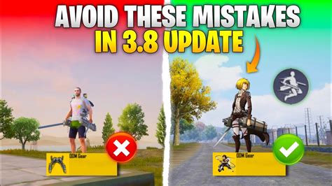 🔥top 5 Mistakes You Should Avoid In The 38 Update Noob To Pro