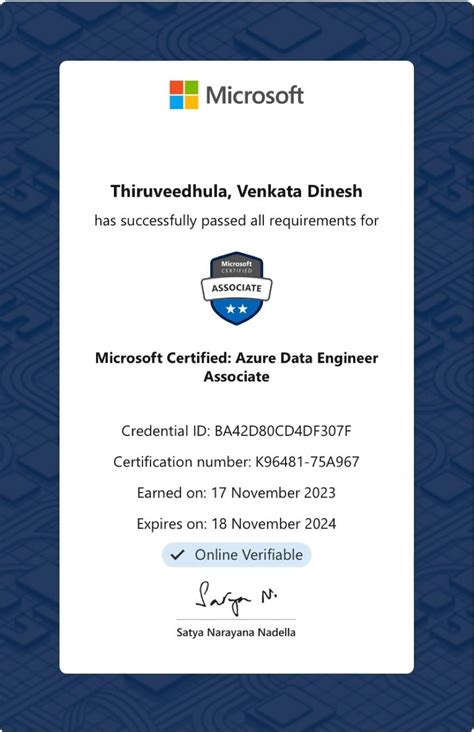 Venkata Dinesh Thiruveedhula On Linkedin Microsoft Azure Accentureindia Cloud Azurecloud