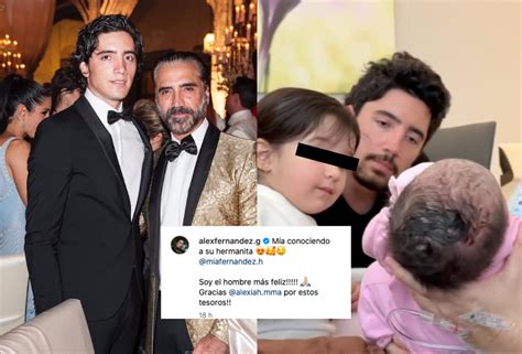 Alex Fern Ndez Se Convierte En Pap Por Segunda Ocasi N
