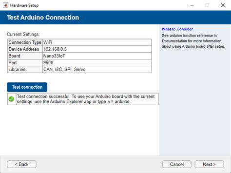 Set Up And Configure Arduino Hardware Matlab And Simulink