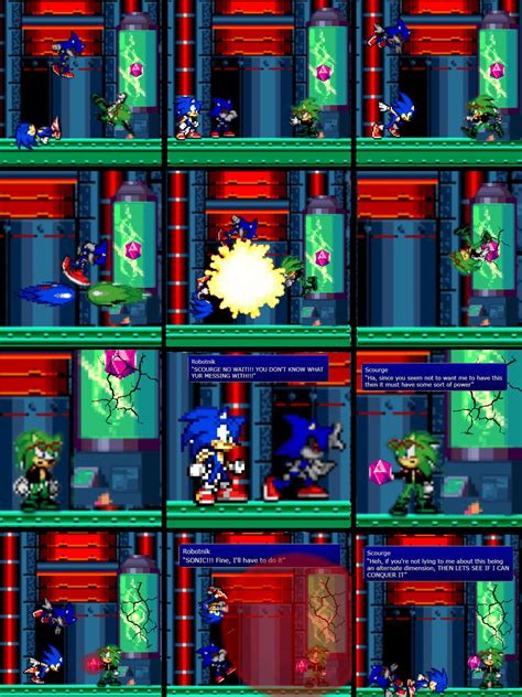 Sonic The Hedgehog Armageddon Pages 4 7 R Sonicthehedgehog