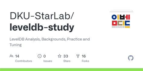 GitHub DKU StarLab Leveldb Study LevelDB Analysis Backgrounds Practice And Tuning