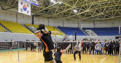 동해시체육회 배드민턴교실 배드민턴 대회 개최