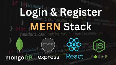 Login And Register Mern Stack Mongodb Express React Js Nodejs 2022 Youtube
