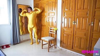 Muscle Man In Zentai Suit XVIDEOS COM