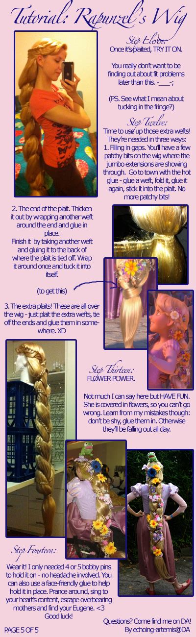Rapunzel S Wig Tutorial 5 By Echoing Artemis On DeviantArt