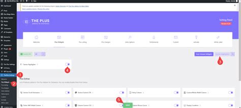 syntax highlighter settings overview the plus addons for elementor