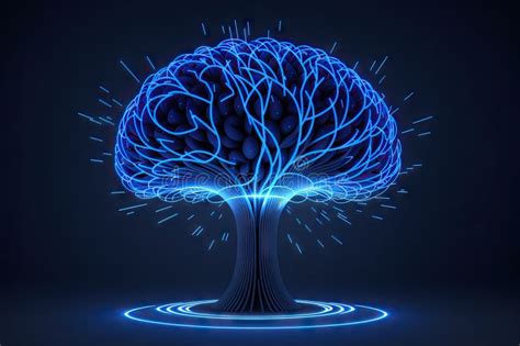Abstract Digital Brain Neural Network Concept Stock Illustration Illustration Of Science