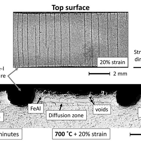 A Top And B Cross Section Optical Inspections Of The Alsi Coating