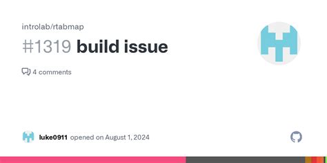 build issue · issue 1319 · introlab rtabmap · github