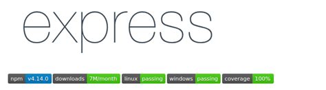 hygiene for your node package readme versioning and badges