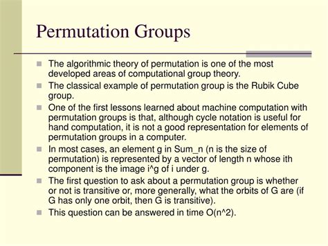 Ppt Topics 4 Algebras Groups Representation Powerpoint