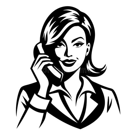Professional Business Woman Smiling On Phone For Communication And