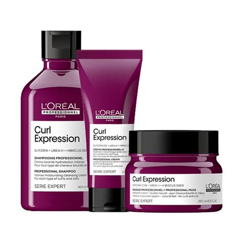 Kit LorÉal Professionnel Serie Exp Cur Expression Sh Int 300 Ml MÁs 250 Ml Lv 200 Ml
