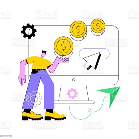 Ppc 캠페인 추상적 개념 벡터 일러스트레이션 광고에 대한 스톡 벡터 아트 및 기타 이미지 광고 페이 퍼 클릭 인터넷