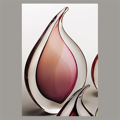 Teardrop Paperweight Rainbow Tears I By Remigijus Kriukas Boha Glass